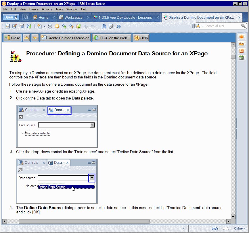 Special Clippings Offer for TLCC's XPages course
