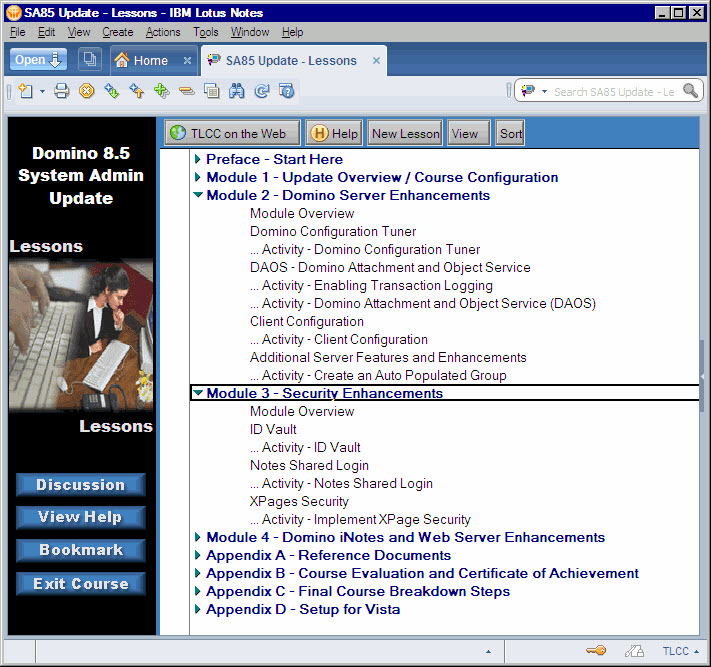 IBM Employees can order TLCC's courses